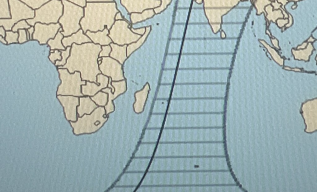 Rotation of the camera shooting the ground Earth - Orekit