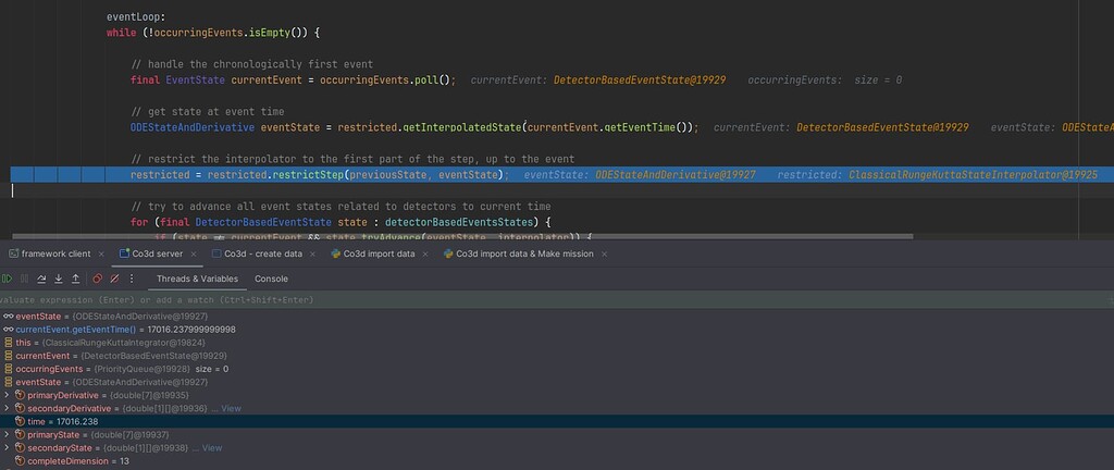 Add tolerance in DetectorBasedEventState check - Hipparchus development ...