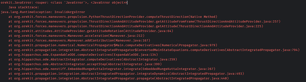 Variable Thrust Direction with ConfigurableLowThrustManeuver - Orekit Python Wrapper usage - Orekit