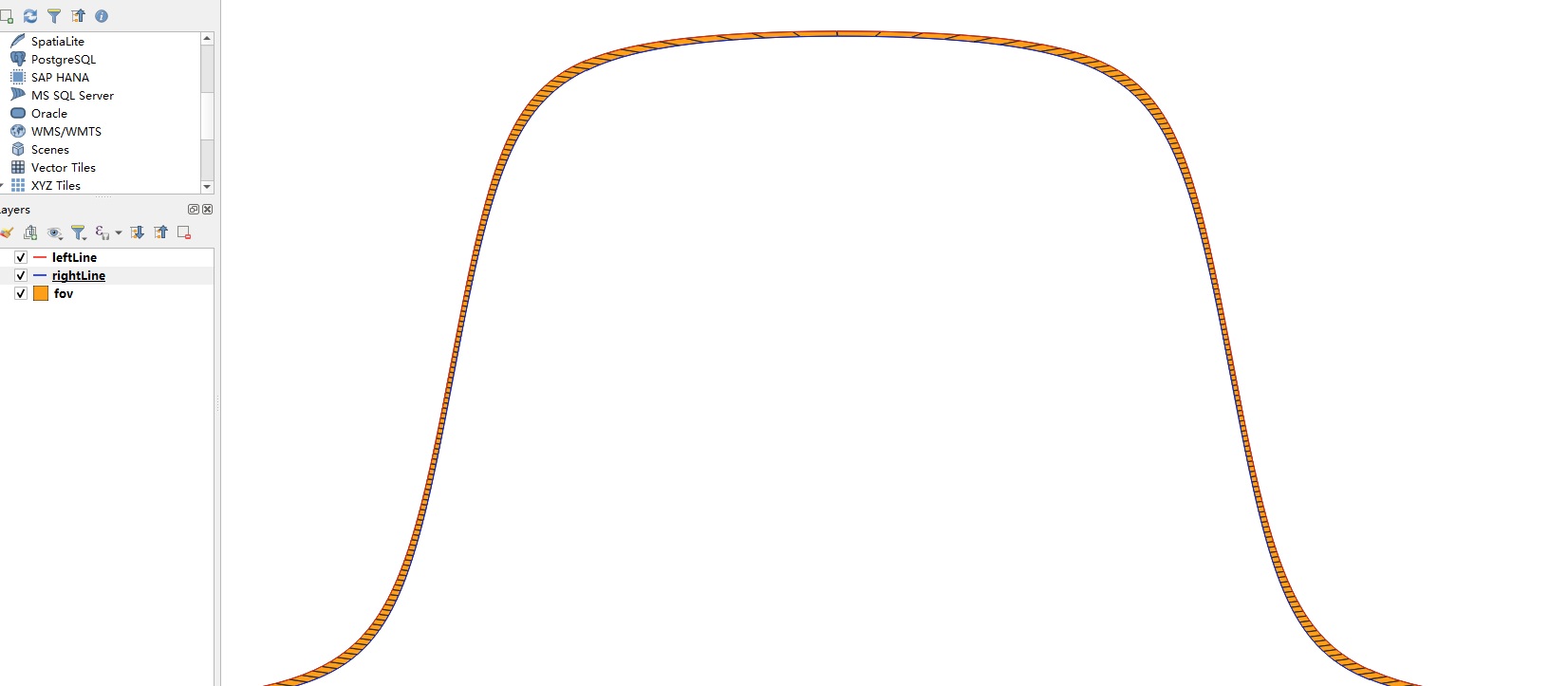 Drawing of FOV strip lines - Orekit usage - Orekit